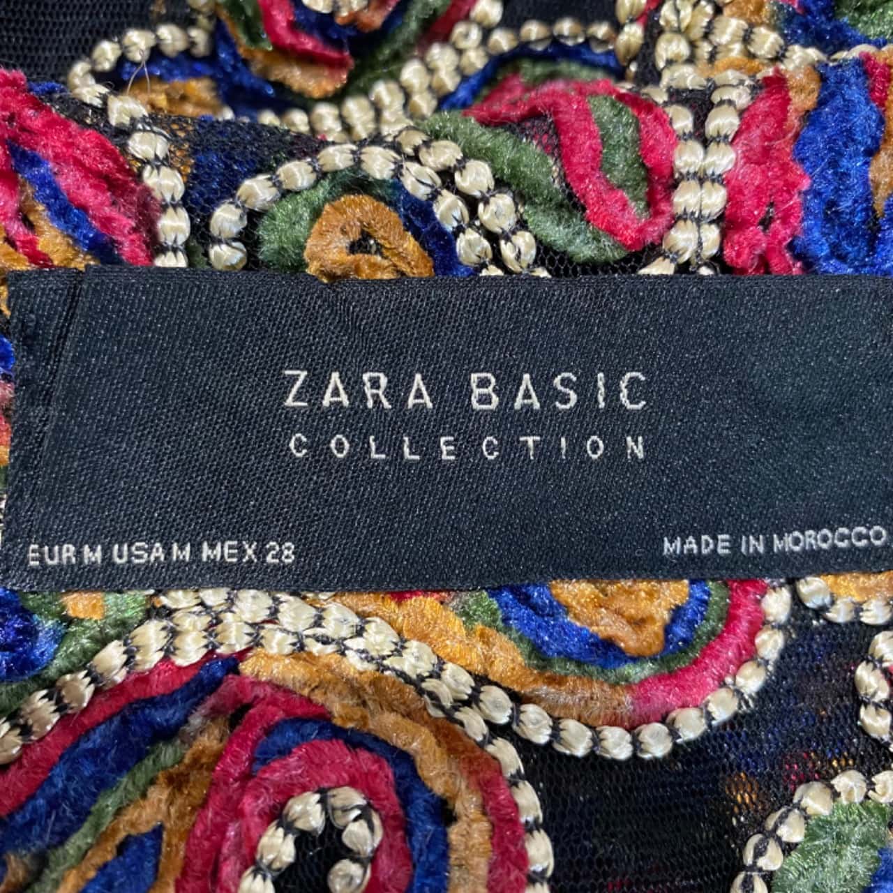 Womens ZARA BASIC COLLECTION Multi Coloured Jacket(s)