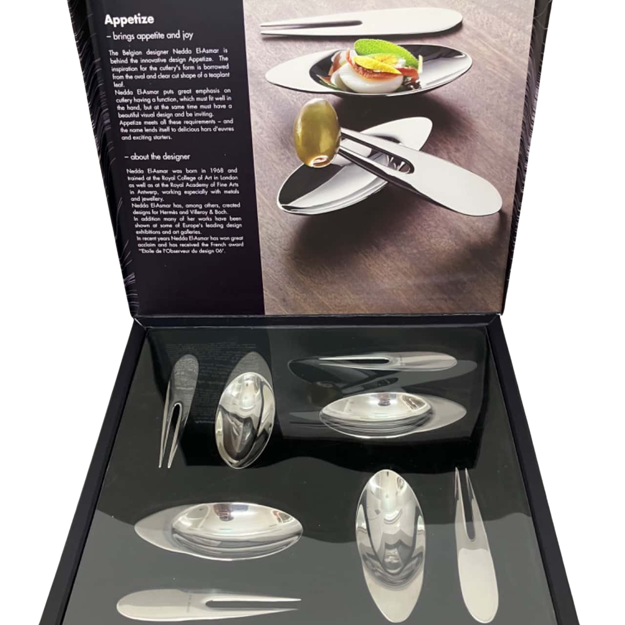 Gense Appetize set - 4 forks and 4 spoons 18/8 stainless steel