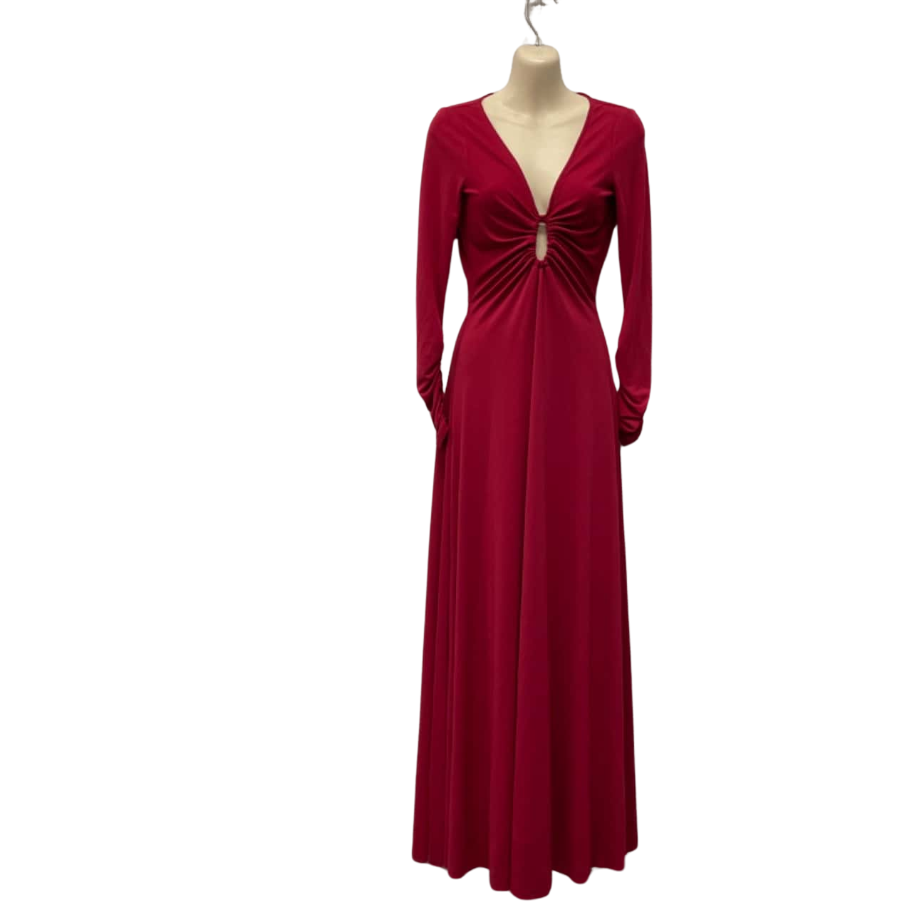MNG Casual Womens Size 6 / 8 Maxi Dress Red