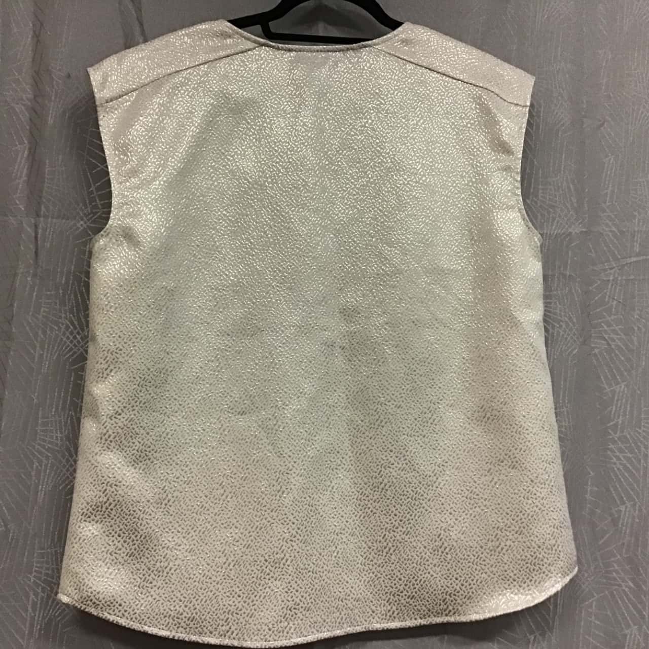 Basque Womens Size 14 Sleeveless Gold Top(s)