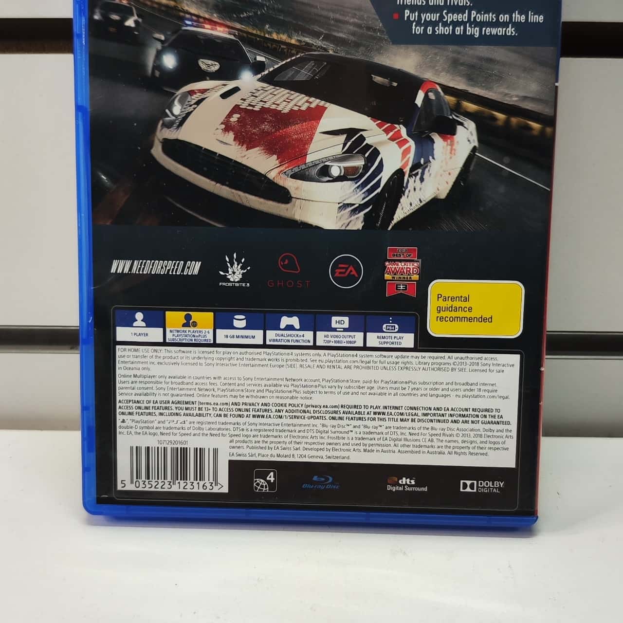 Need for Speed Rivals PS4(s)