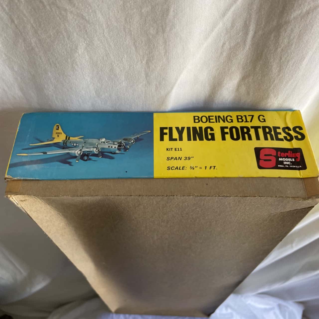 VINTAGE 70's Sterling Models Boeing B17 G Flying Fortress Balsa Wood Kit(s)