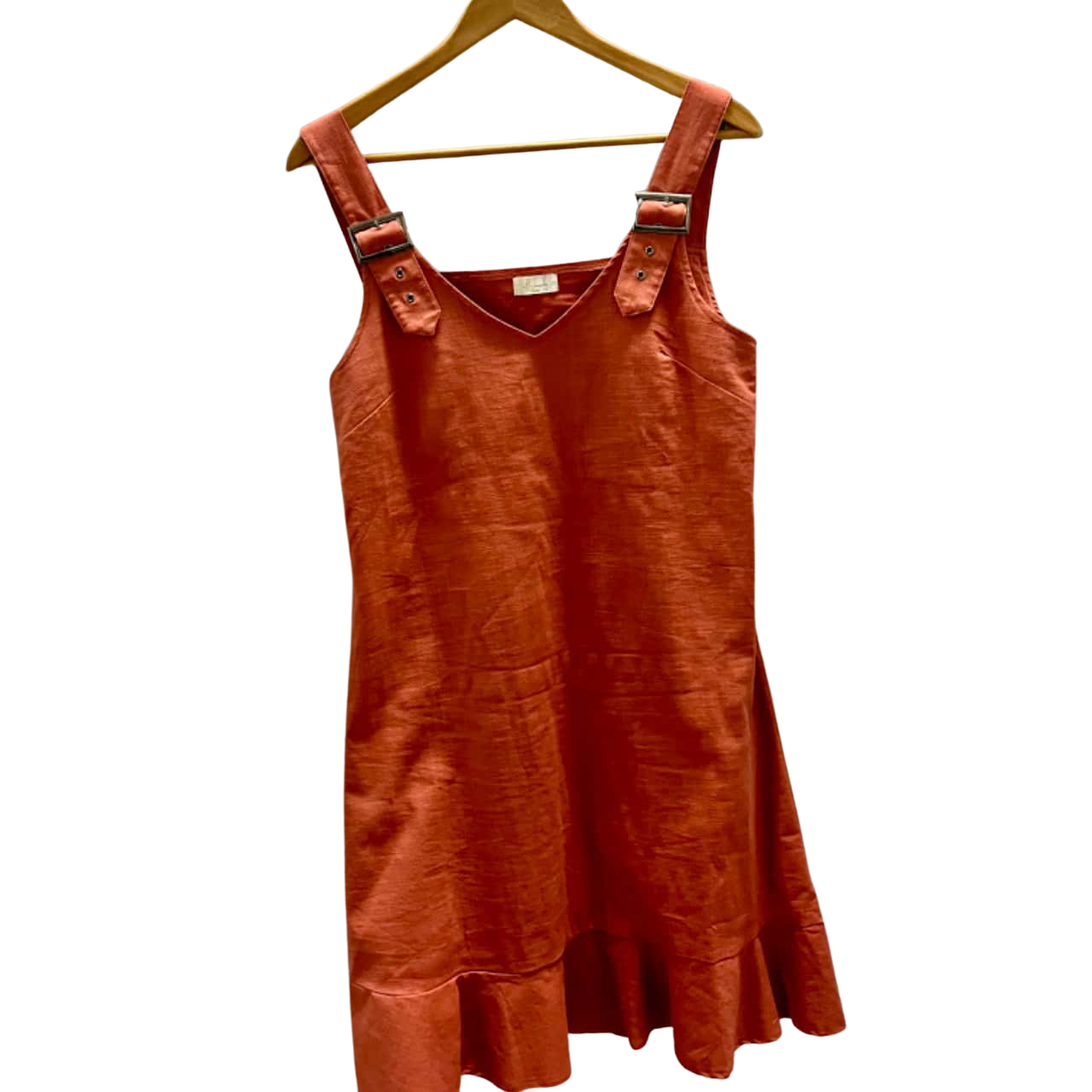 Otto Mode Size 12 Pinafore terracotta Dress(s)