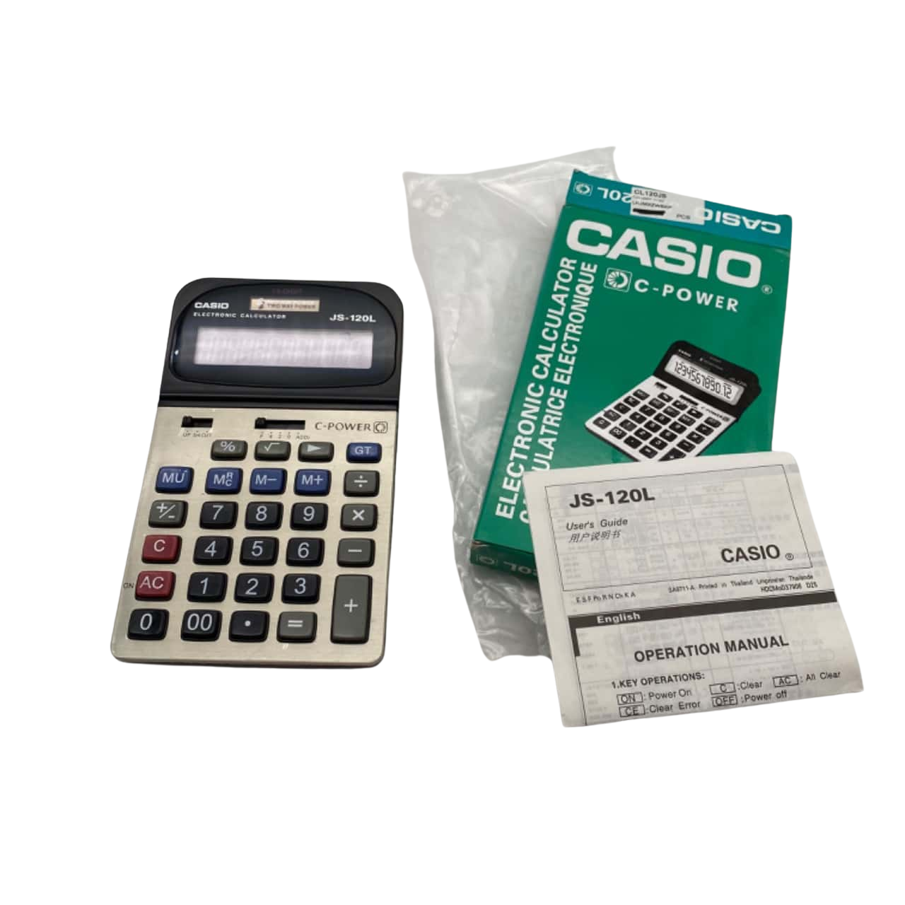 Casio JS-120L Calculator