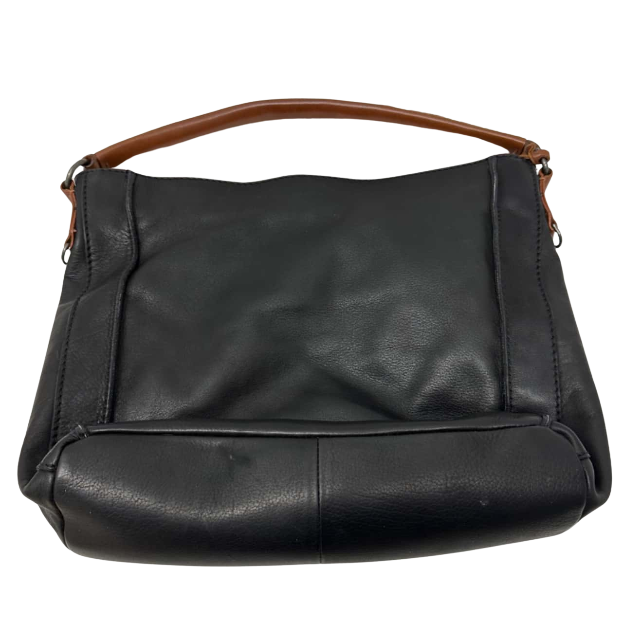 Colorado Womens Leather Handbag Black / Brown