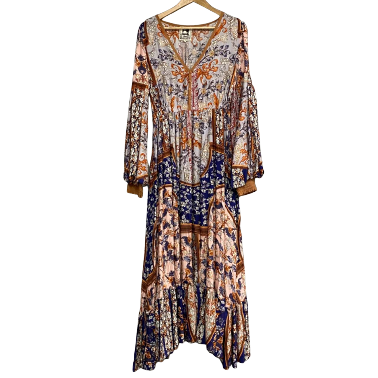 Jaase Womens Size M Maxi Dress Multicoloured New With Tags S