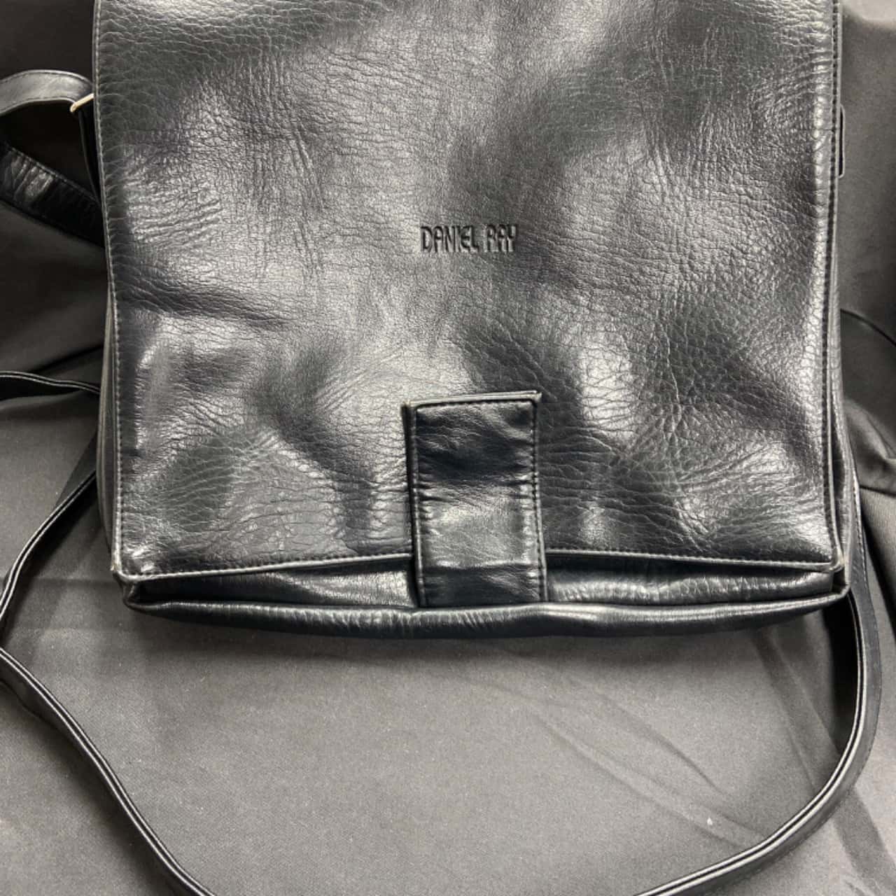 Daniel Ray, vinyl cross body bag