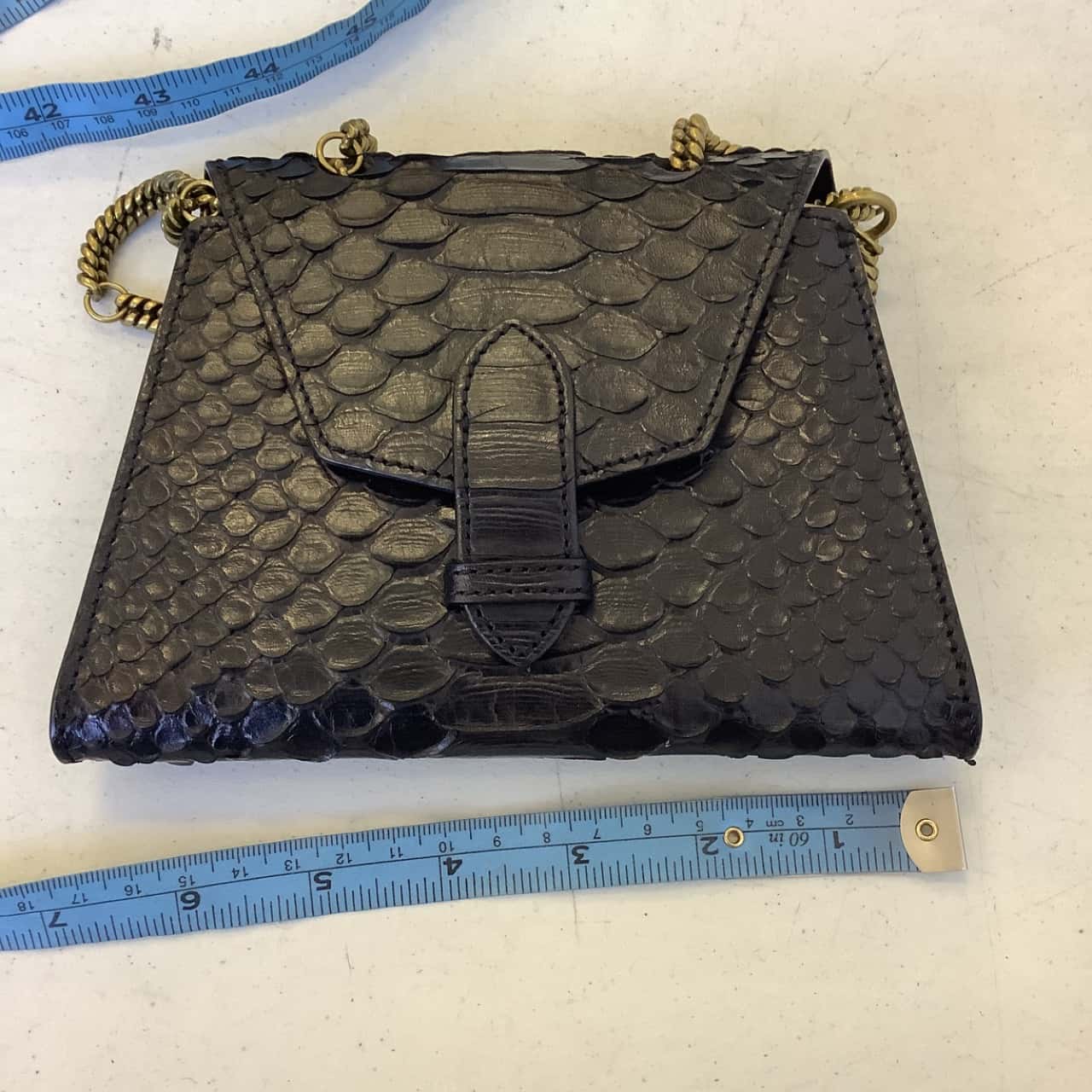 Zimmermann Womens Scale Embossed Cross Body Purse Black(s)
