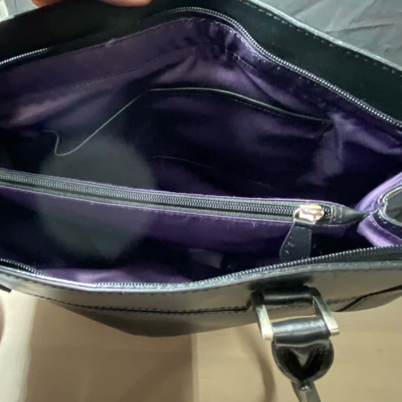 Colorado Black Leather Handbag(s)