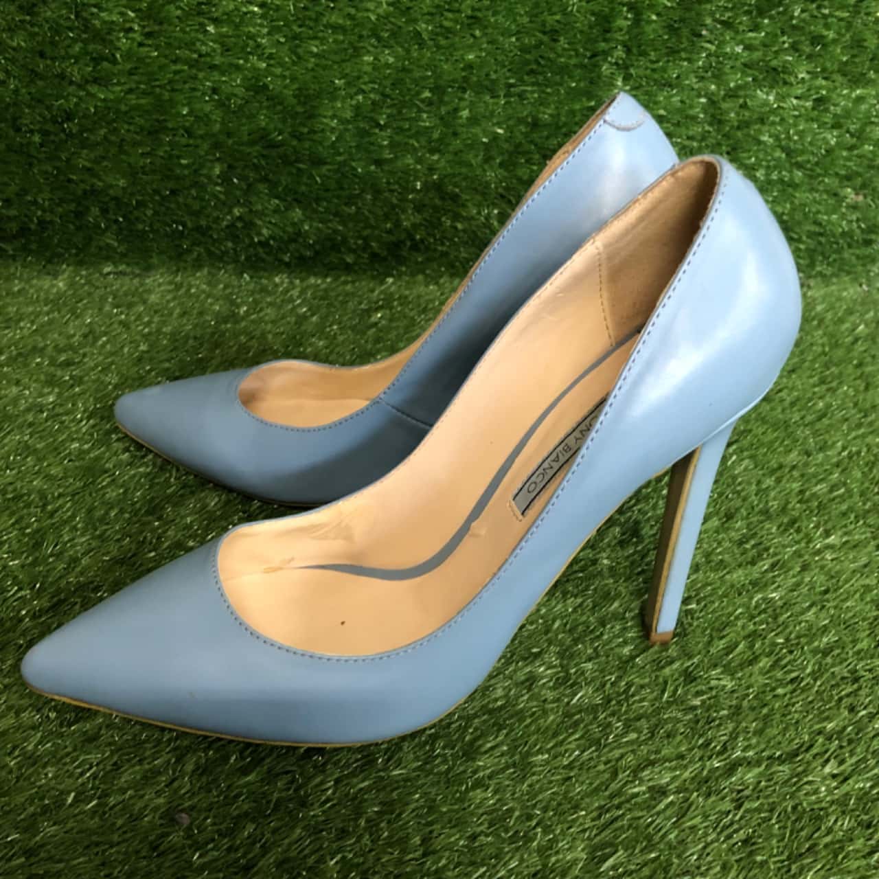 Tony Bianco Sky Blue Heels Size 8(s)