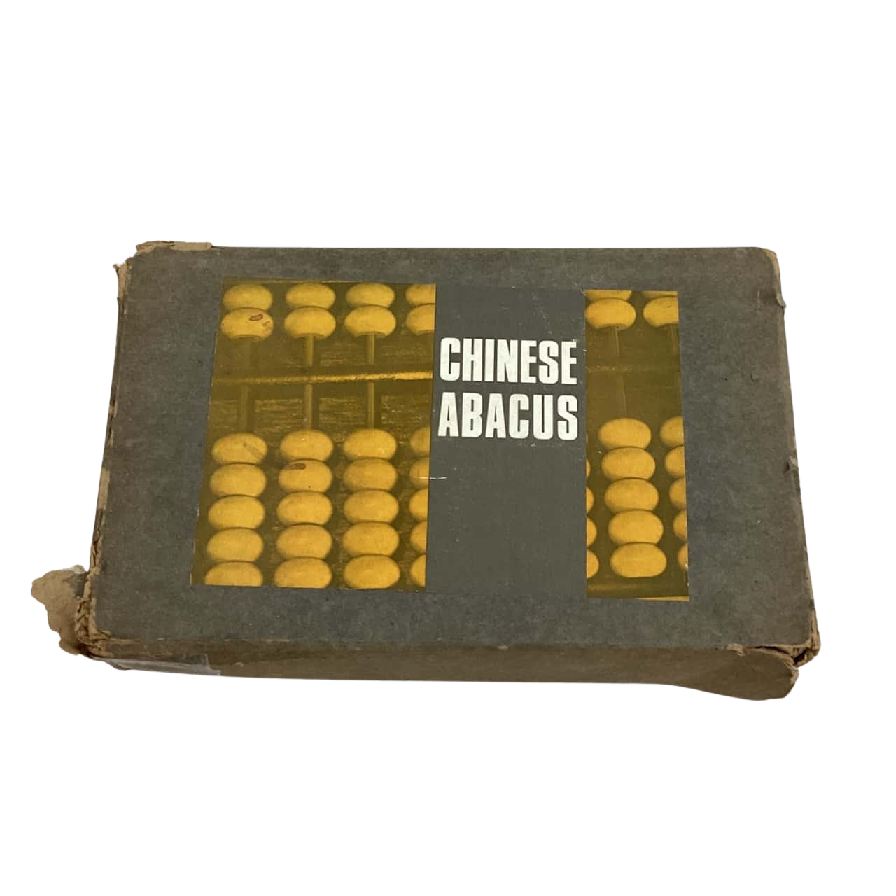 Vintage Wooden Chinese Abacus in Box with Instructions (s)