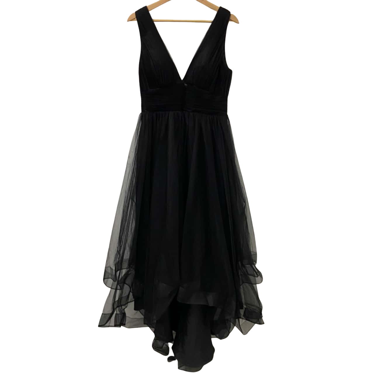 JJ's House Womens Size 12 Formal Dress Black (s)