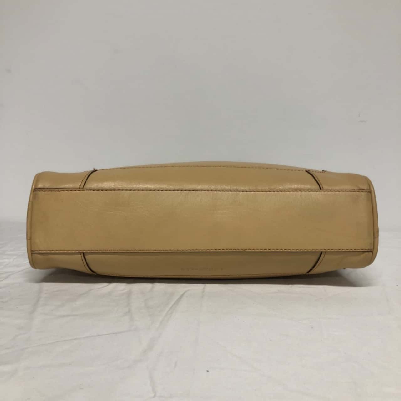 Womens Anna Pelle Beige Handbag (s)