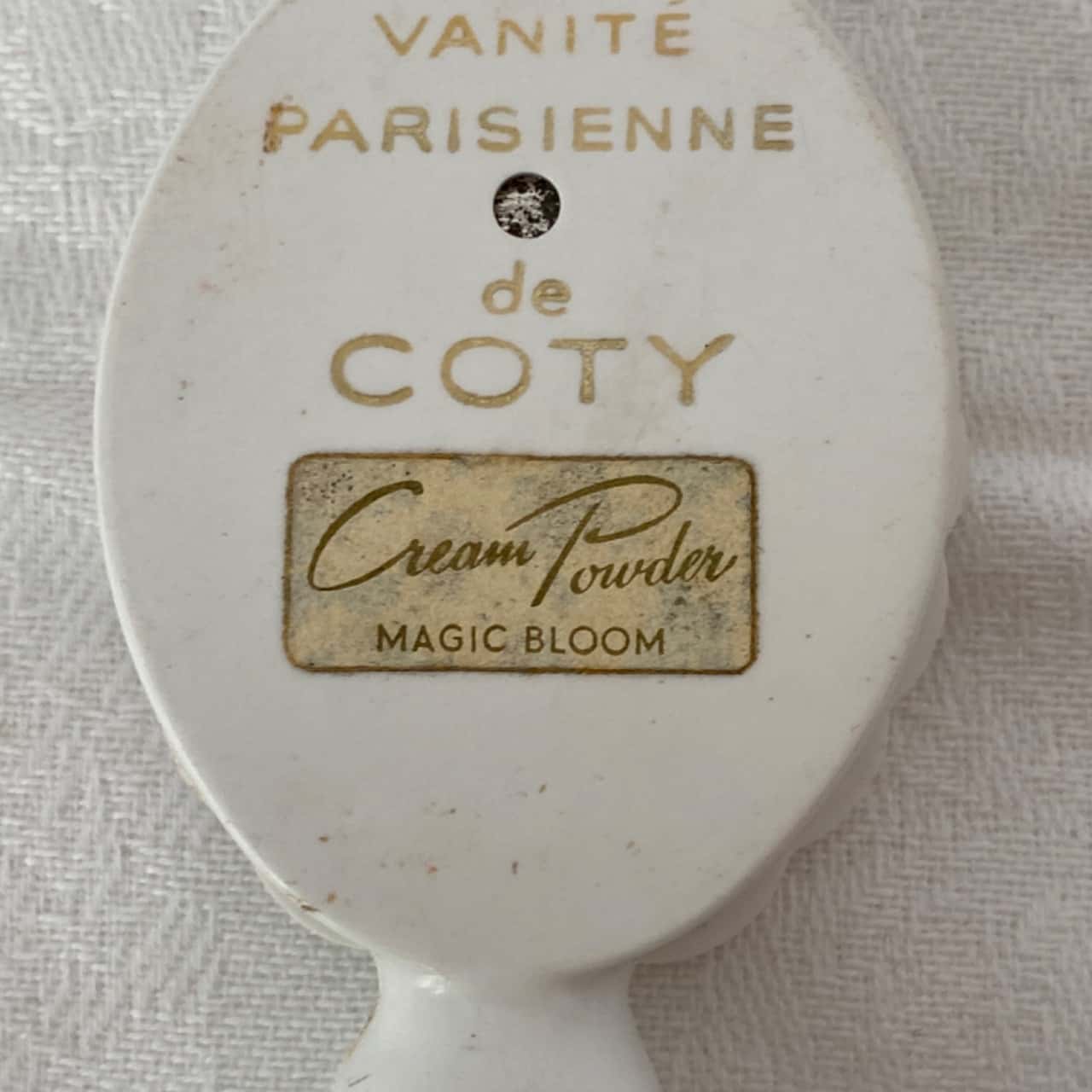 Rare Vanite Parisienne de Coty Powder Compact Tulip Pink(s)
