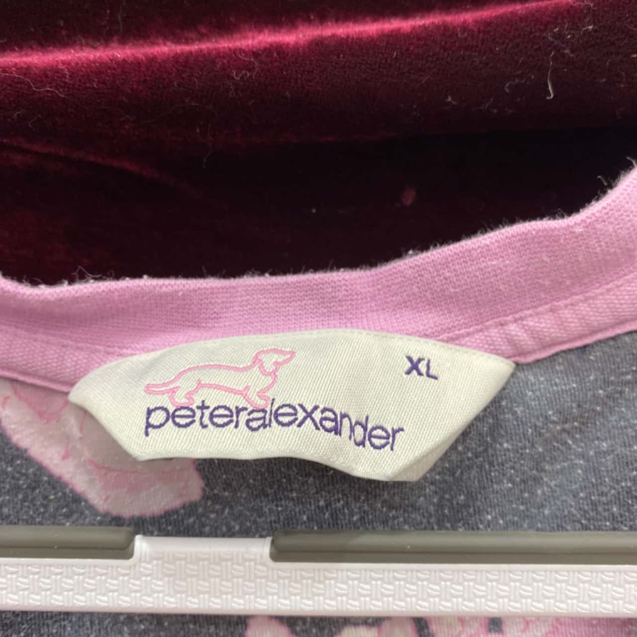 Peter Alexander Womens 2 Piece Pink Bunny Pyjama Set Size XL(s)