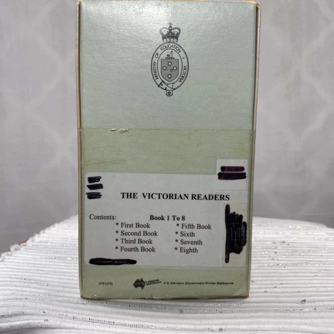 The Victorian Readers Box Set Books 1 - 8 (Facsimile Reprint)(s)