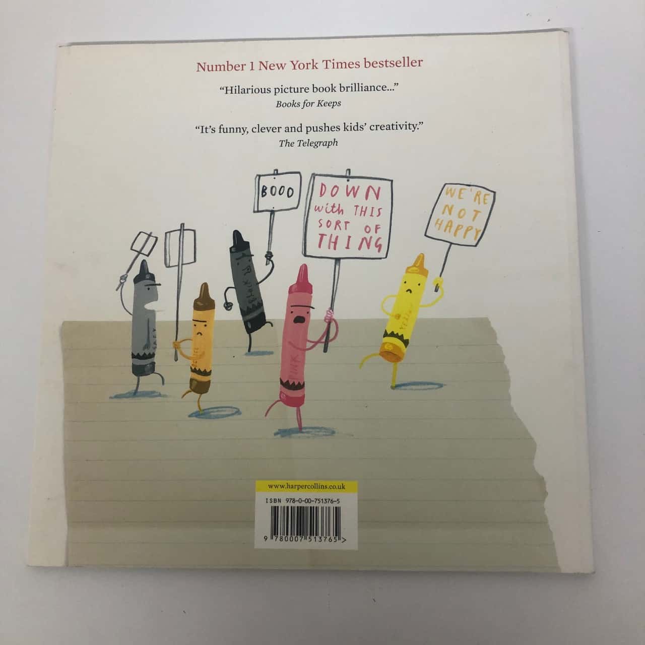 The Day The Crayons Quit - Drew Daywalt & Oliver Jeffers