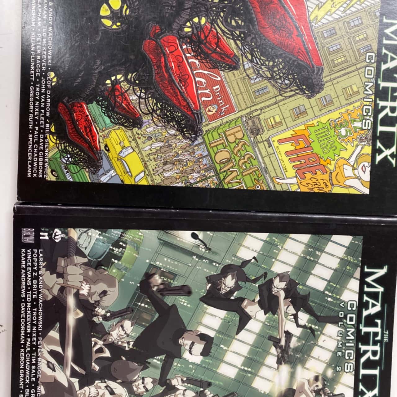 The matrix comics vol 1&2(s)