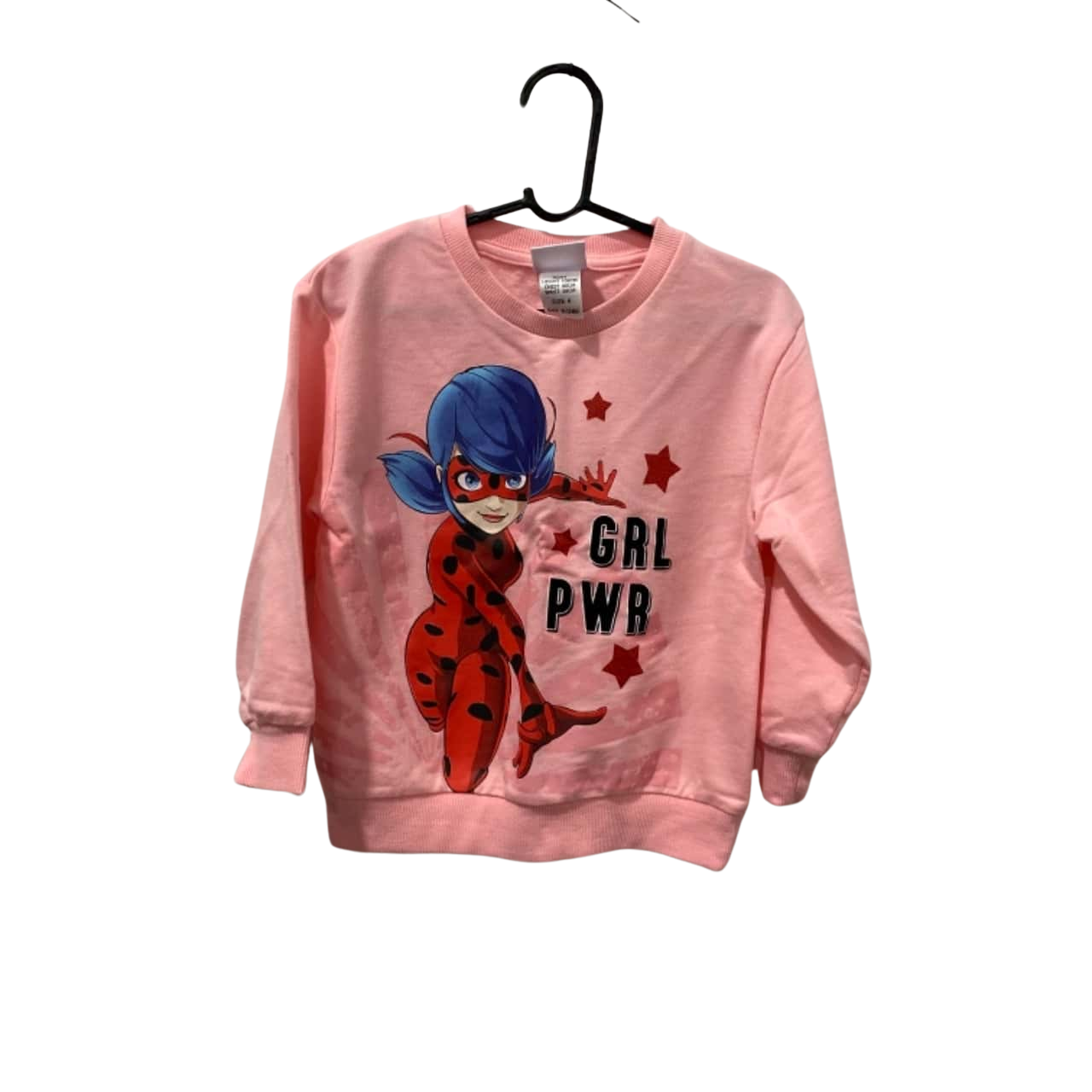 Disney Miraculous Ladybug Pink Jumper Size 4 (s)