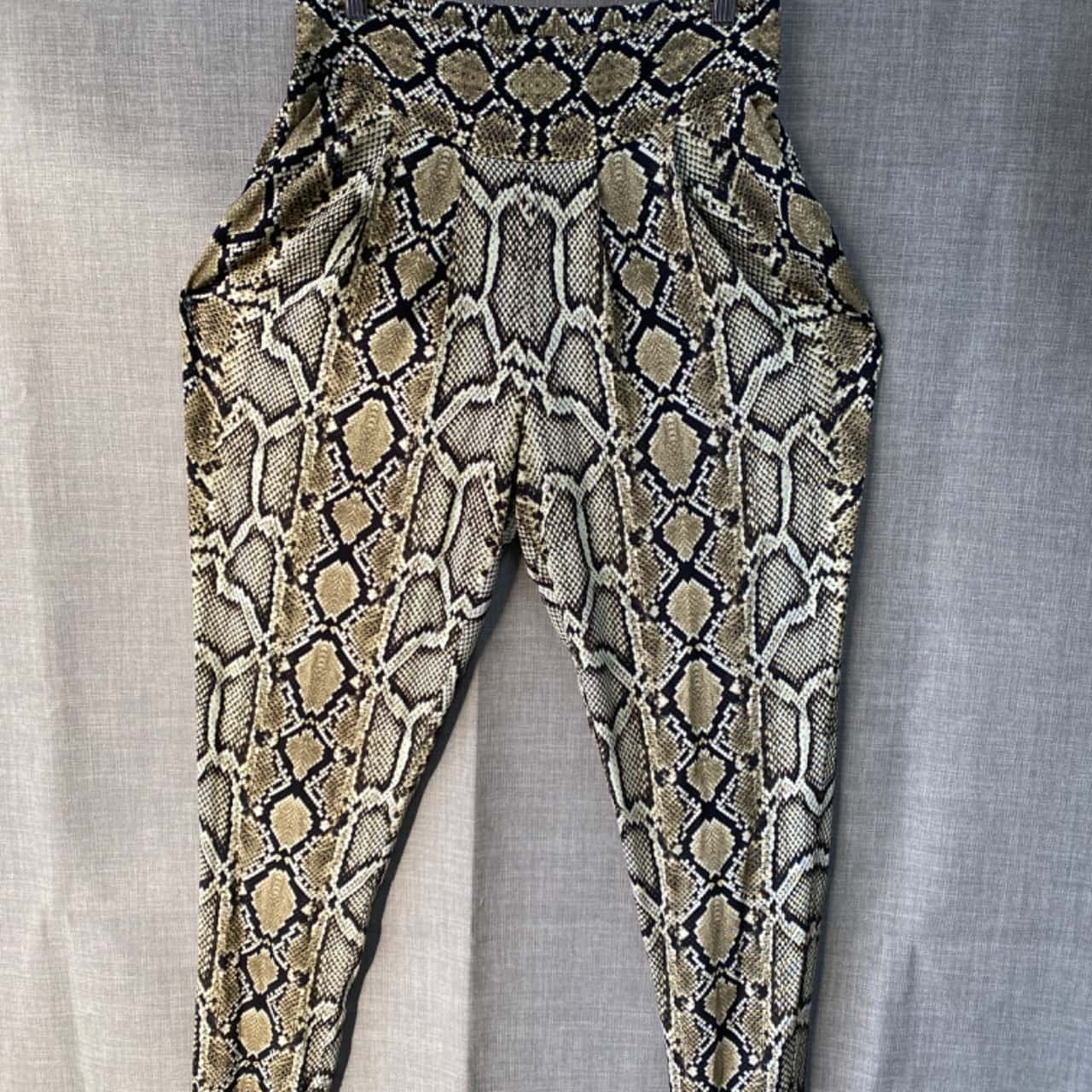 Camilla Womens Size S Snake Pattern Pant (s)
