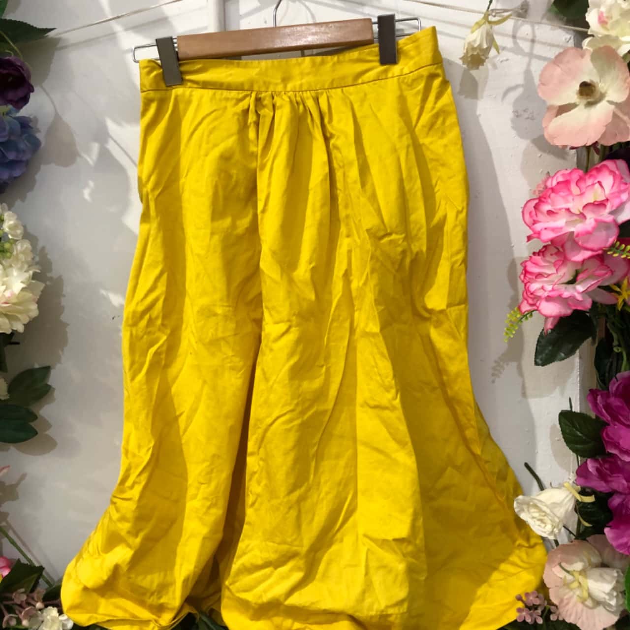 Gorman Womens Size 10 Midi Gold Skirt(s)