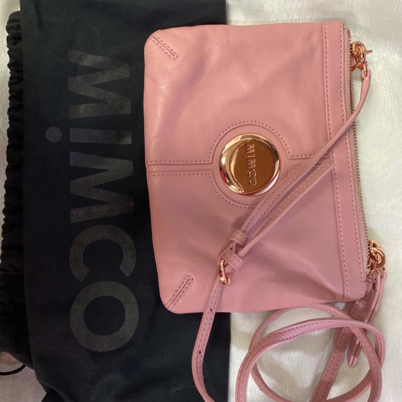 Mimco Pink Cross Body Bag (s)