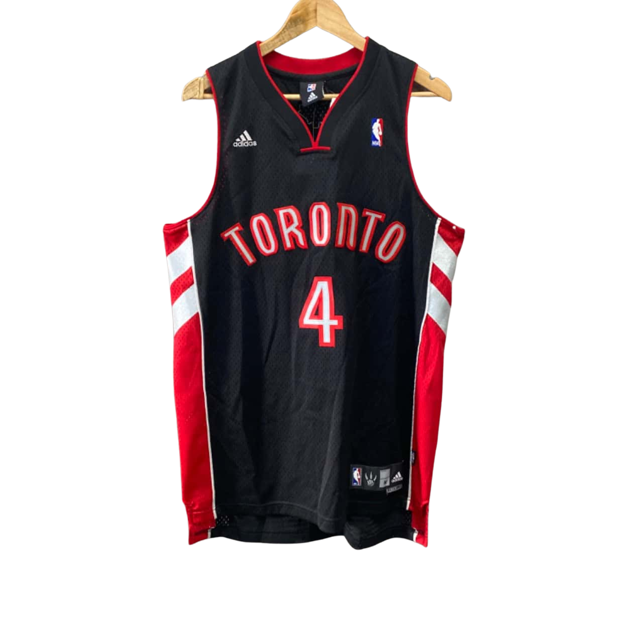 Adidas NBA Mens Singlet Size M Black / Red (s)