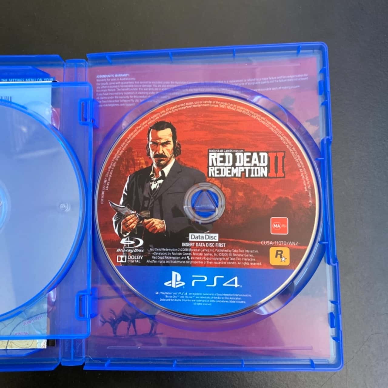 PS4 Game RED DEAD REDEMPTION II(s)