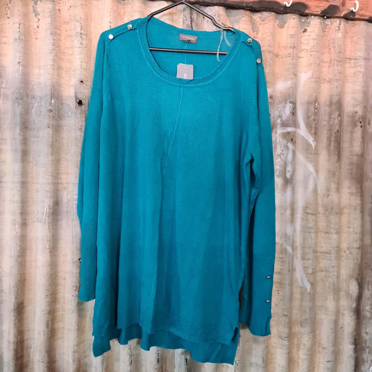 Autograph Womens Jumper Size L Green (s)