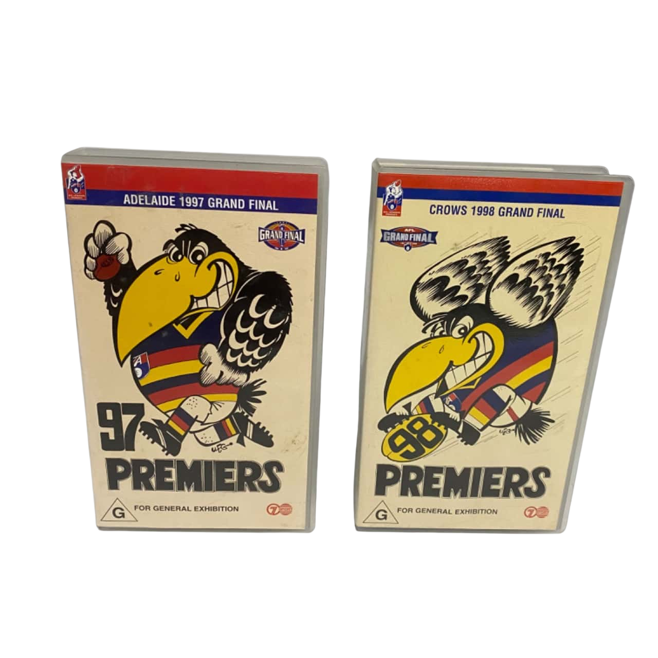 Adelaide Crows 1997 & 1998 Grand Final VHS