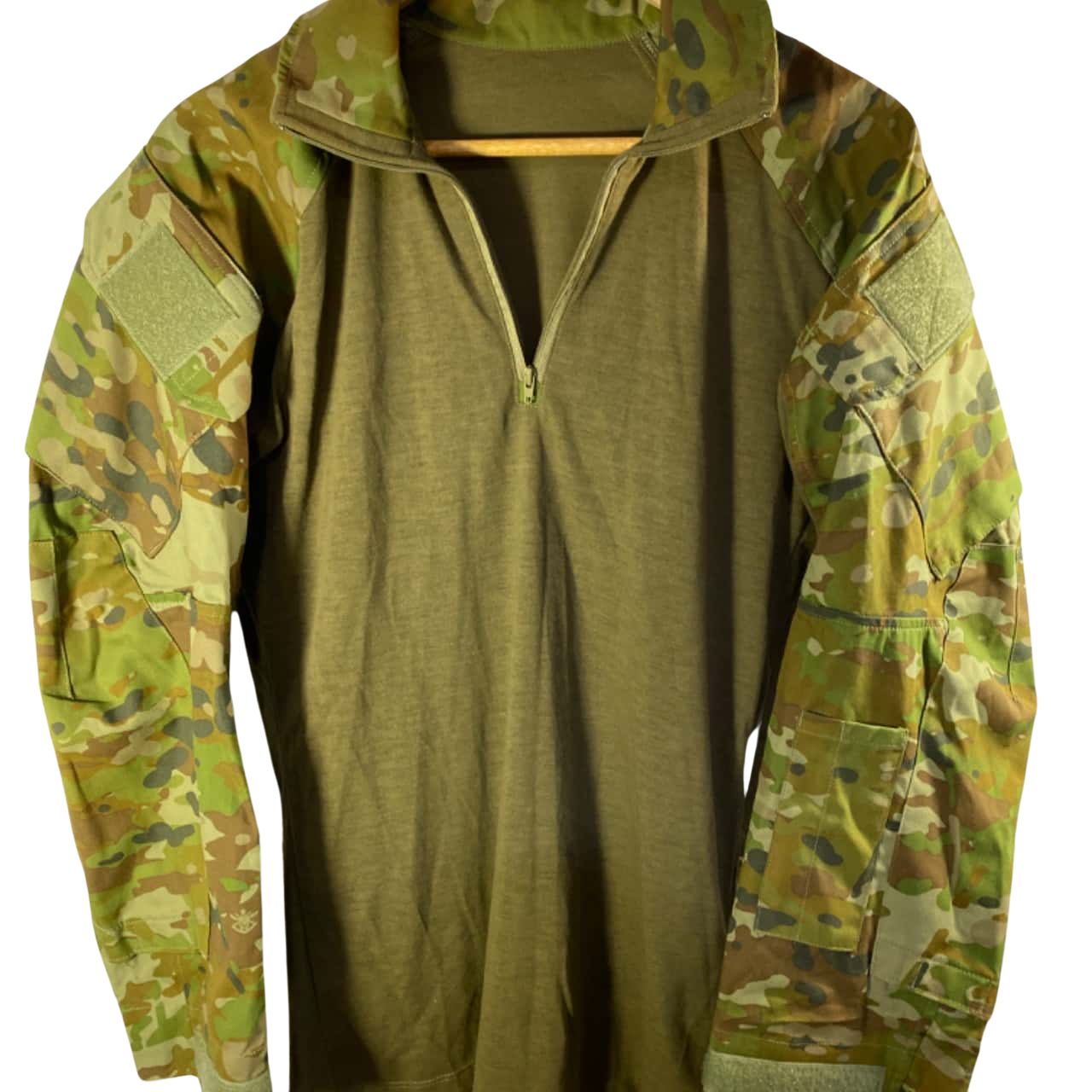 ADA Mens Surplus ADF Pullover Size M Camouflage / Khaki