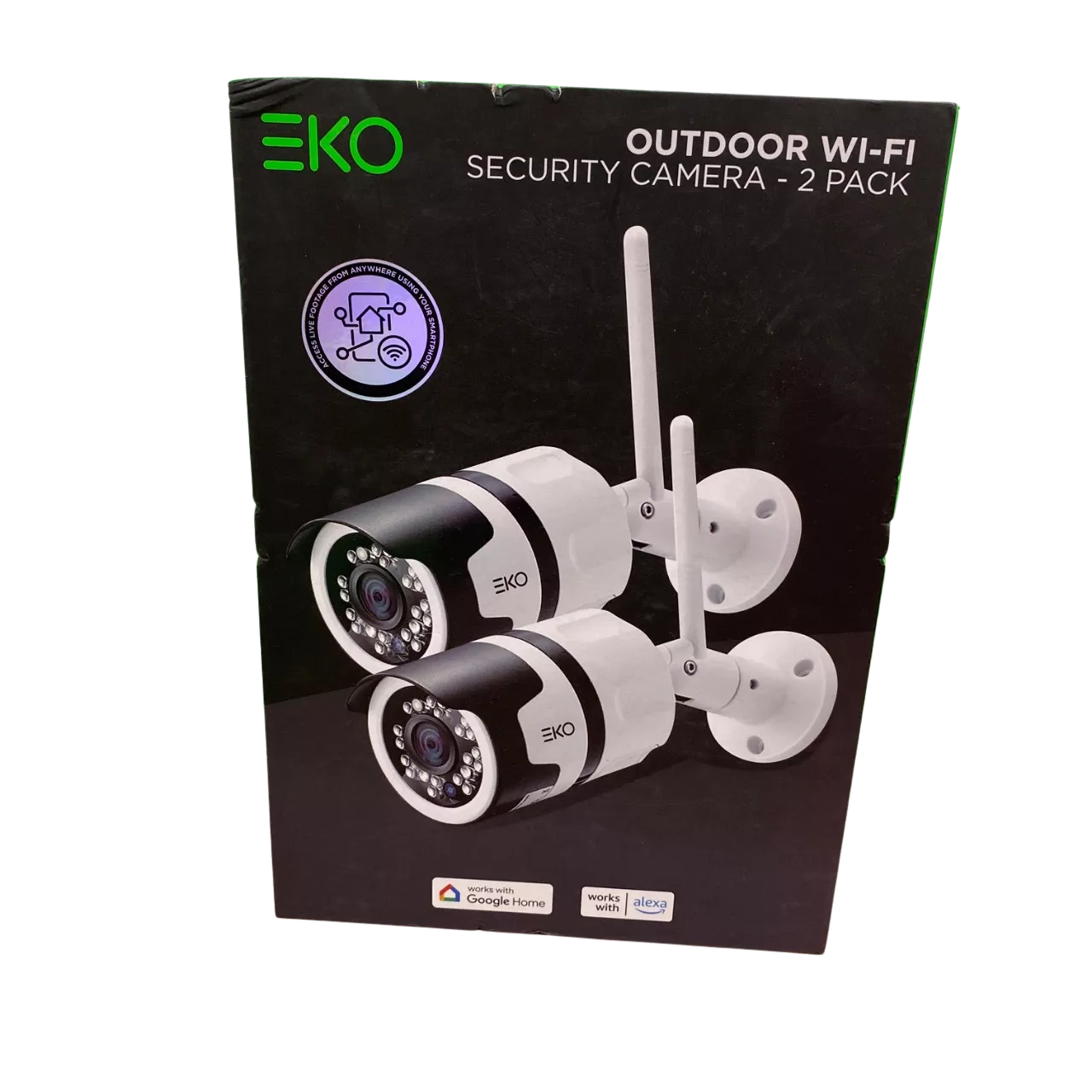 EKO Wi-Fi Outdoor Security Camera System (s) - New Without Tags ...