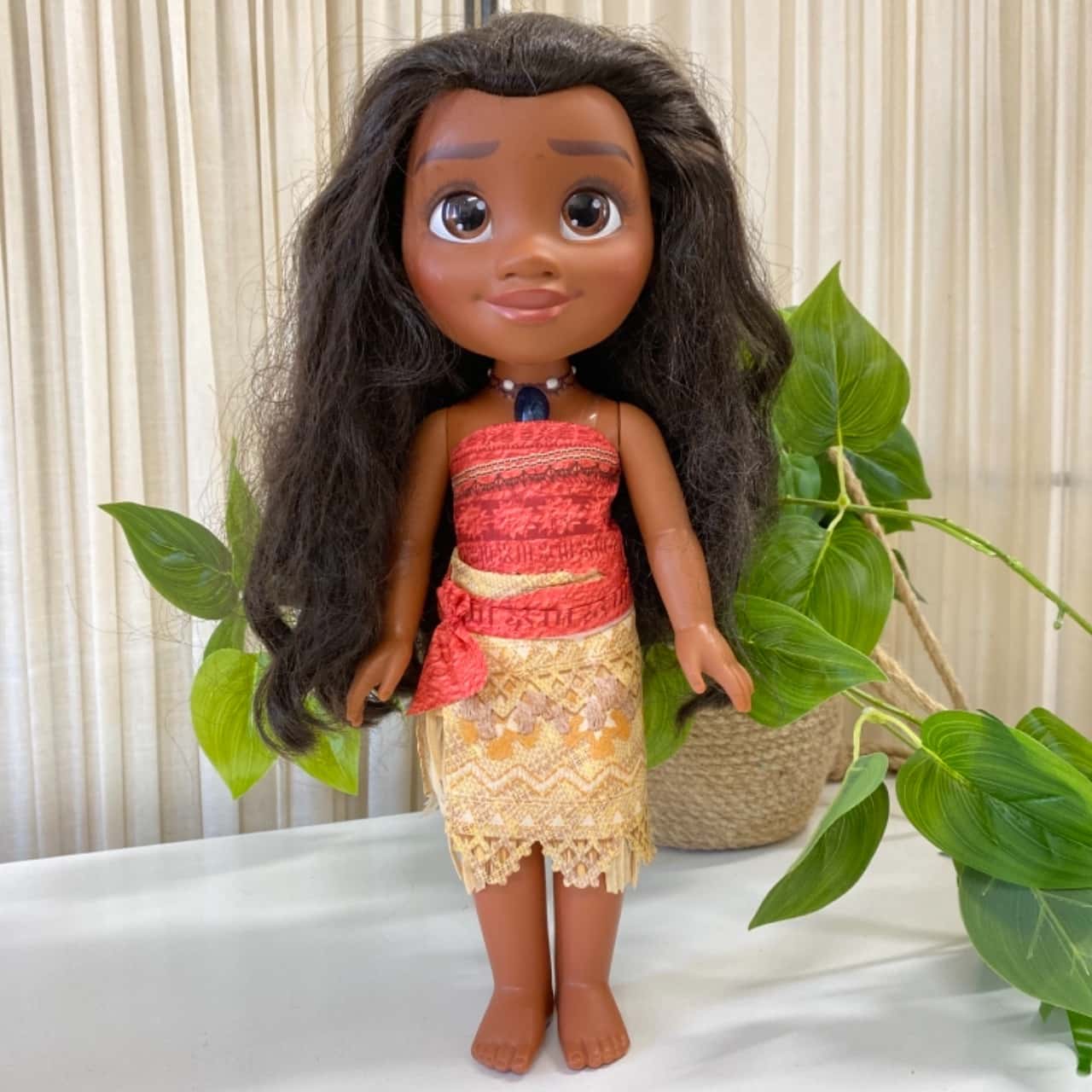 Disney Princess Dolls 14" Anna, Belle & Talking Moana (s)