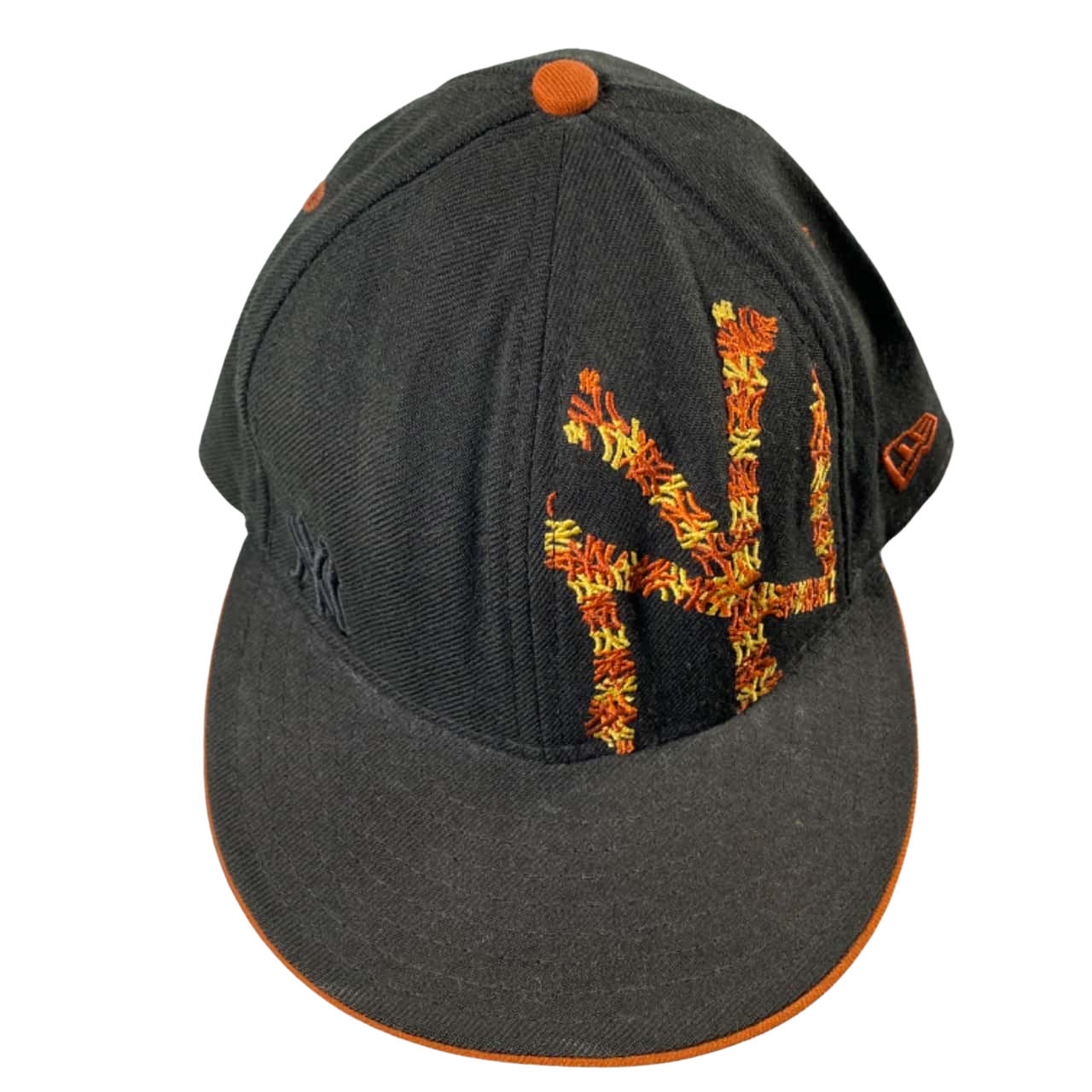 MLB Genuine Merchandise/ New Era Mens Yankees Fitted Cap Size 7.5 Black ...