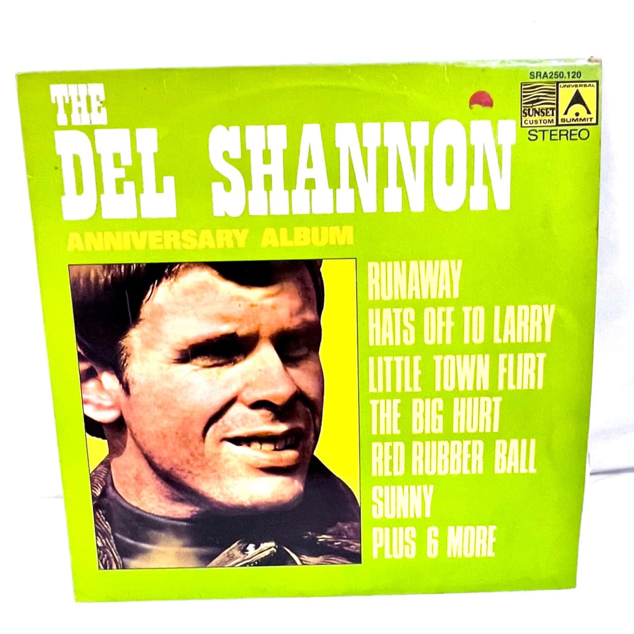 Del Shannon Aniversary Album LP Vinyl Record
