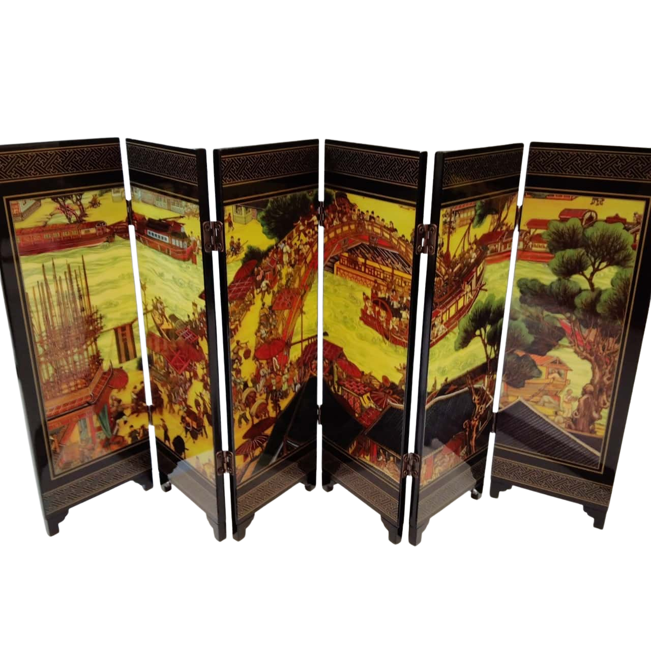 Chinese Ancient Screen - Riverside Scene(s)