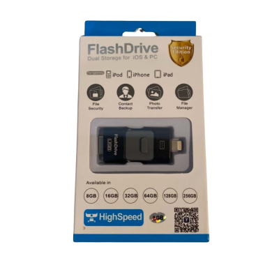 FlashDrive Dual storage for iOS & PC 8GB