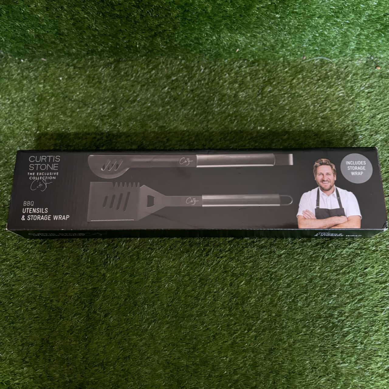 Curtis Stone BBQ Utensils & Storage Wrap (New in Box)(s)