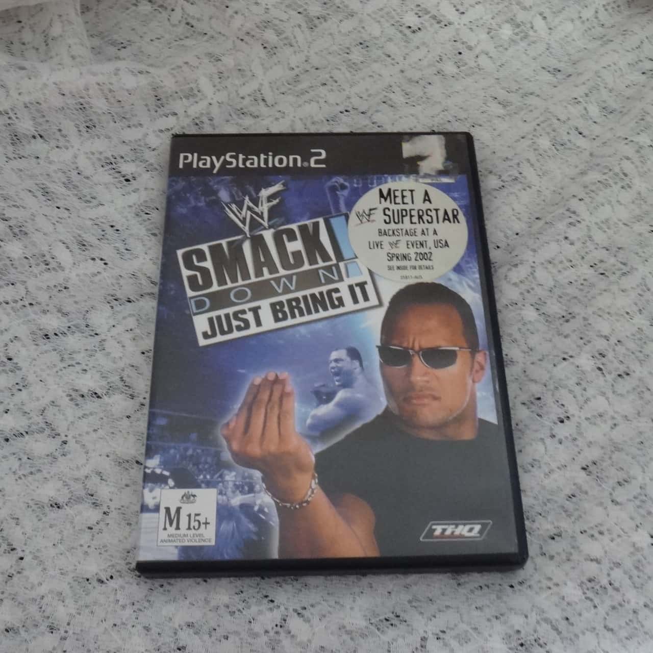 Playstation 2 - WWF Smack Down Just Bring It PAL, 2001(s) - Used Good ...