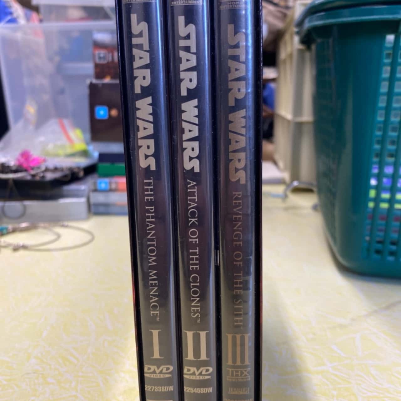 Star Wars prequel trilogy DVD set