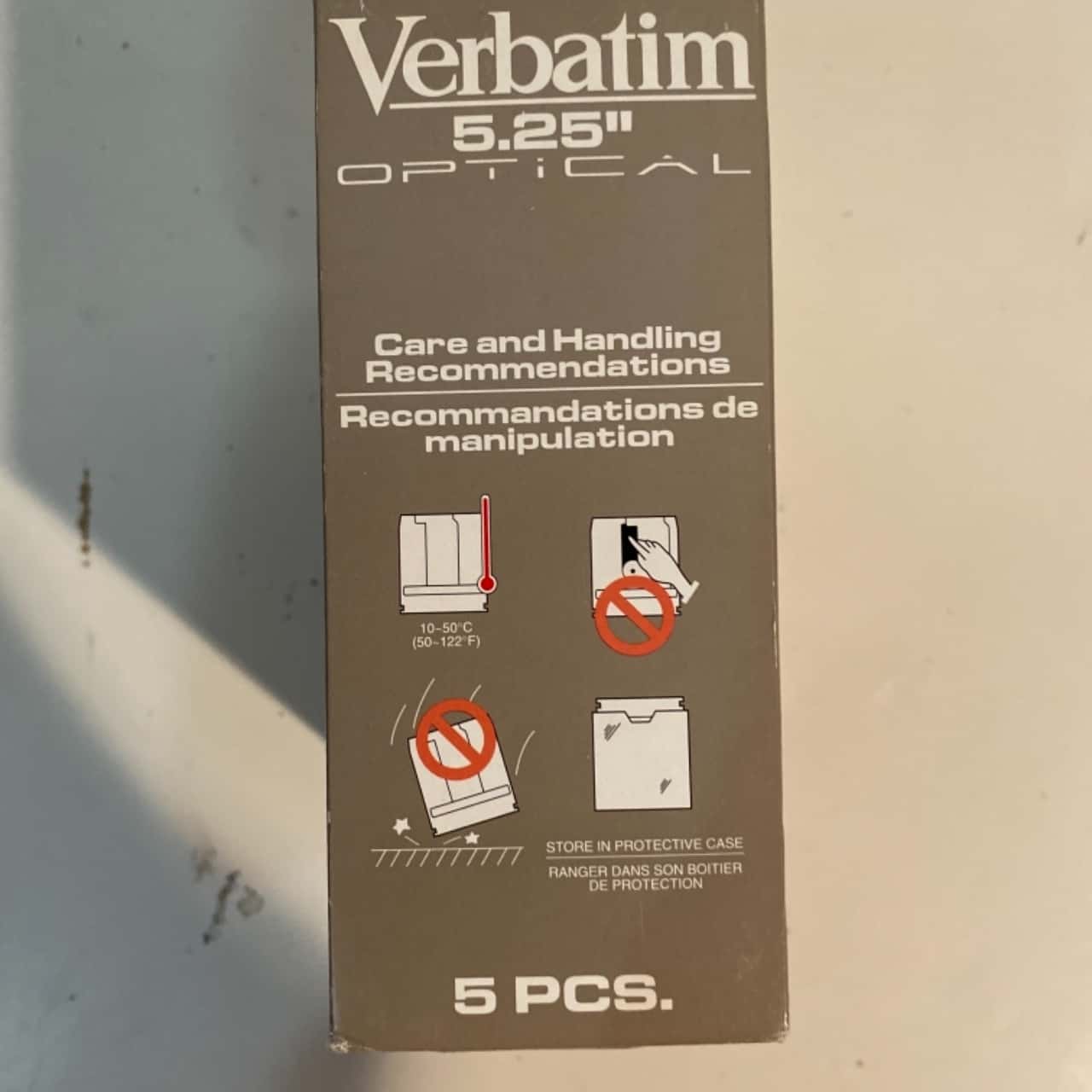 Verbatim Optical CCW WORM 5.2GB 5 pack