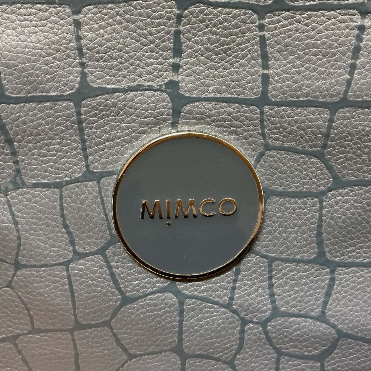 Mimco Womens large Pouch Blue