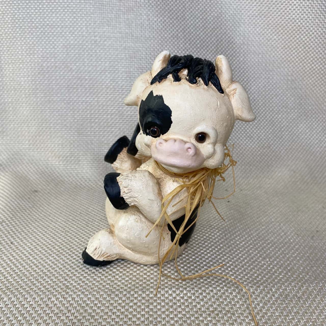 "Cow" Collectible Feature Hand Crafted & Hand Painted ***Used but in ...