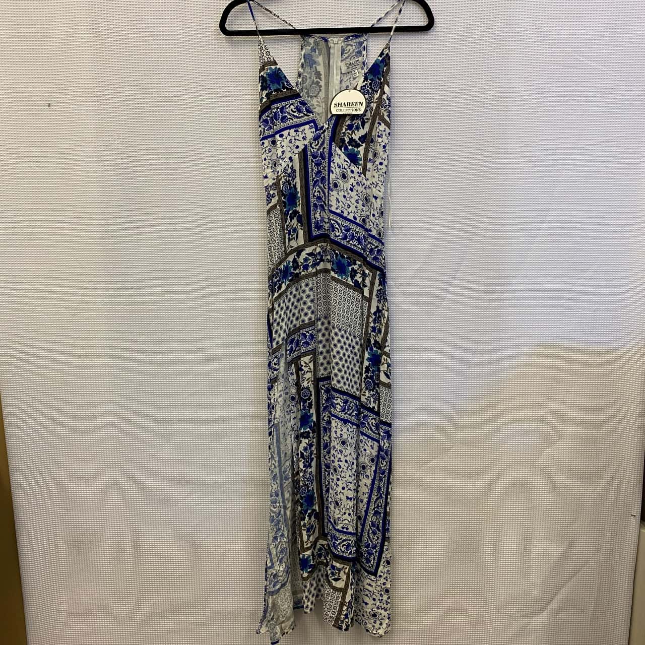 Shareen Collections Australia, Womens, Size 6, Blue and White Floral ...