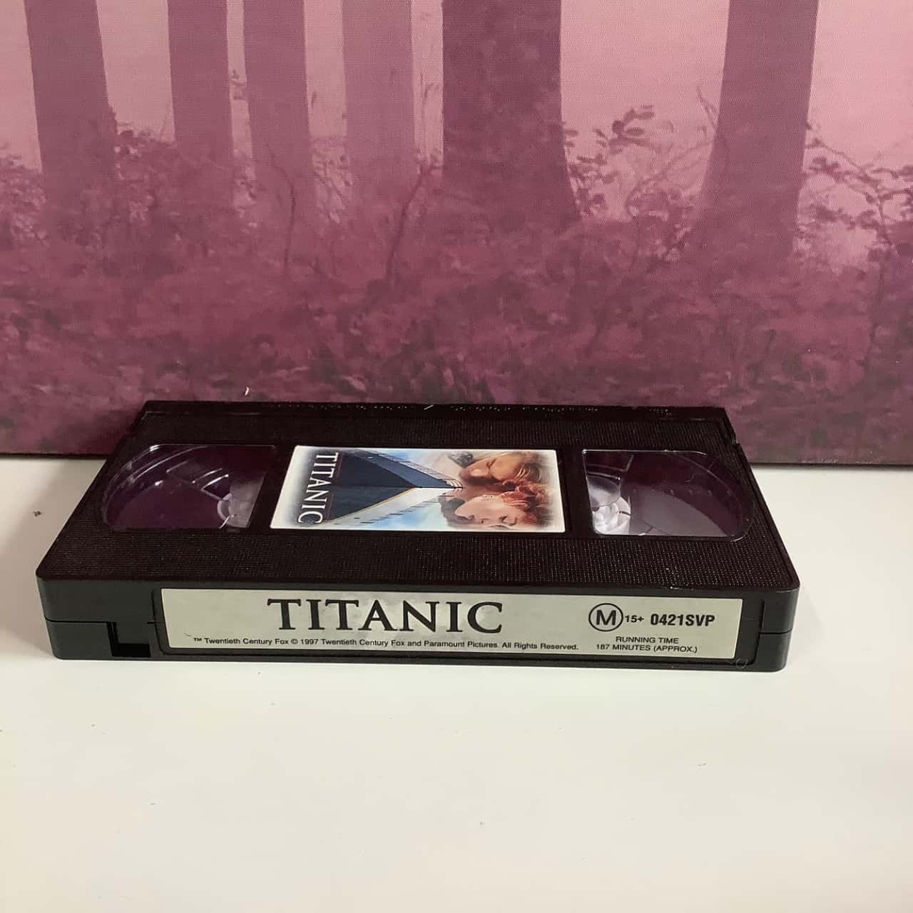 Titanic VHS tape