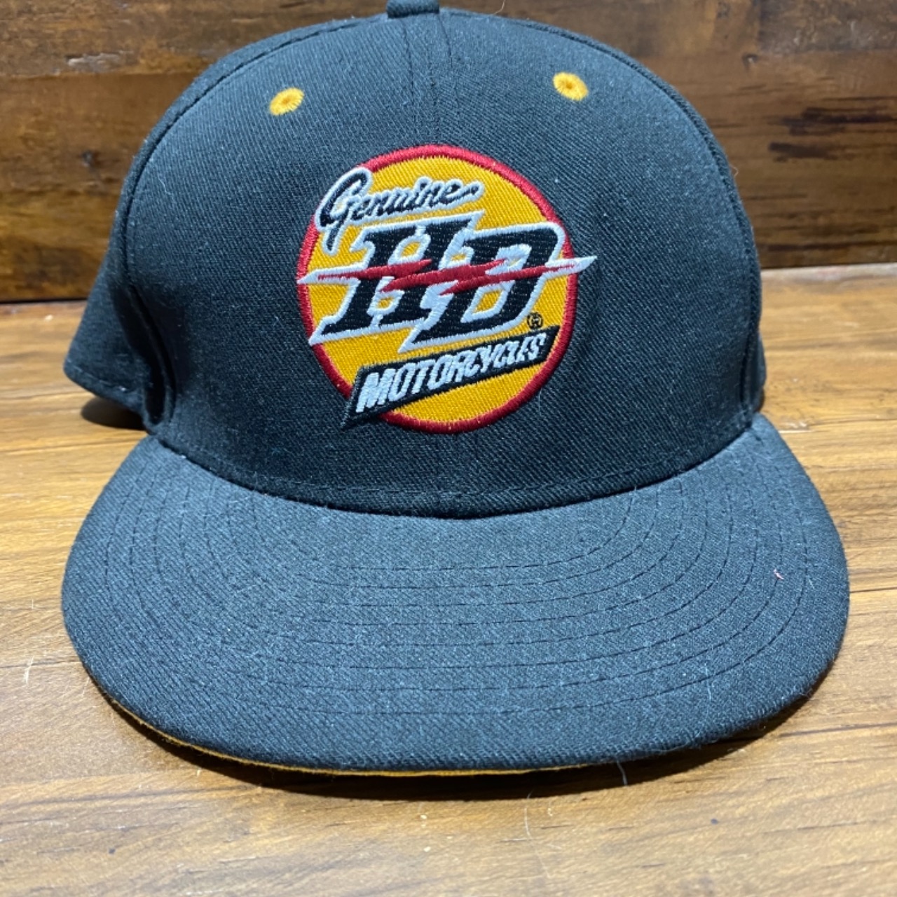 Mens GENUINE HD MOTORCYCLES CAP Size L Black (s)