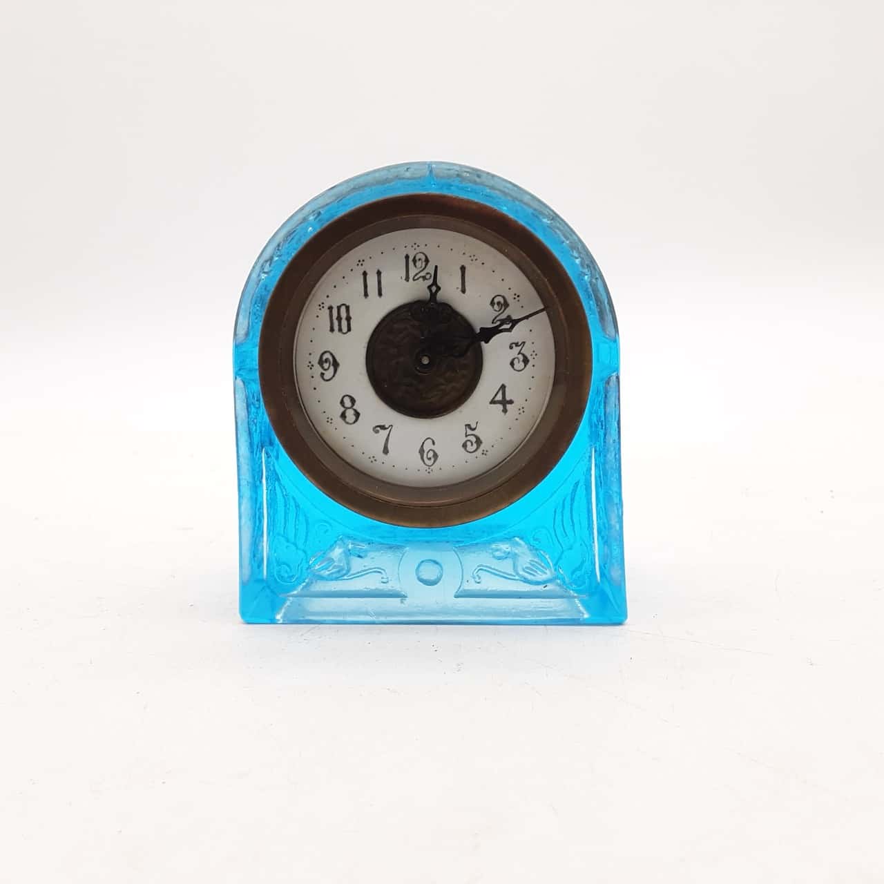 Antique Blue Glass Clock(s) - Used Good | Salvos Stores