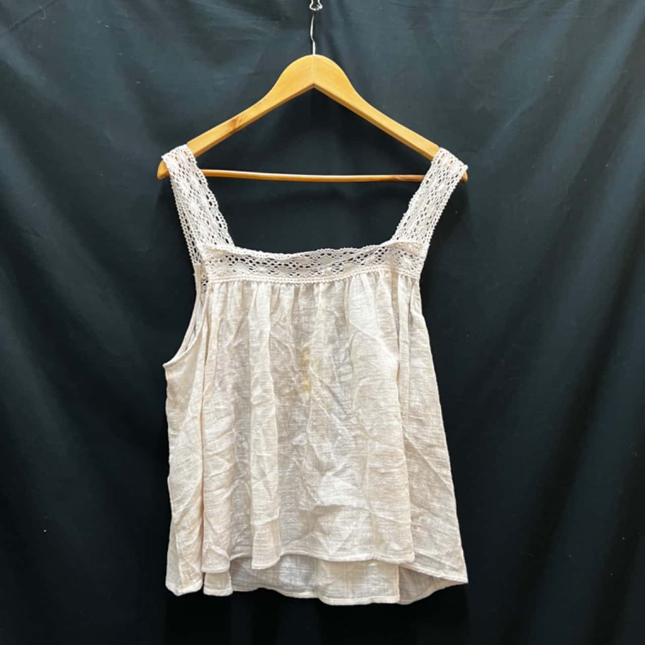 Sportsgirl Top - Size 16 - Cami - Cream - BNWT
