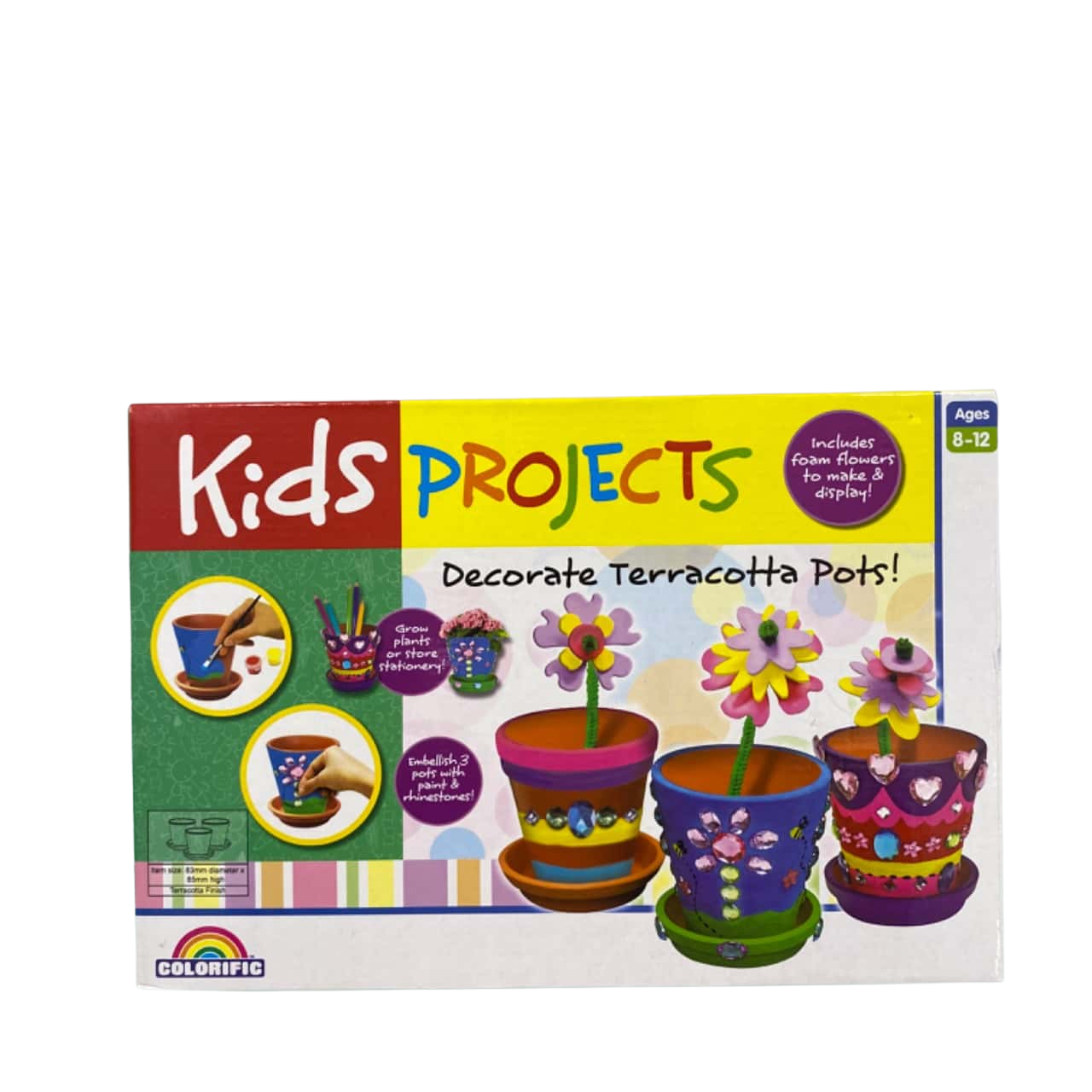 Kids Projects- Decorate Terracotta Pots(s)
