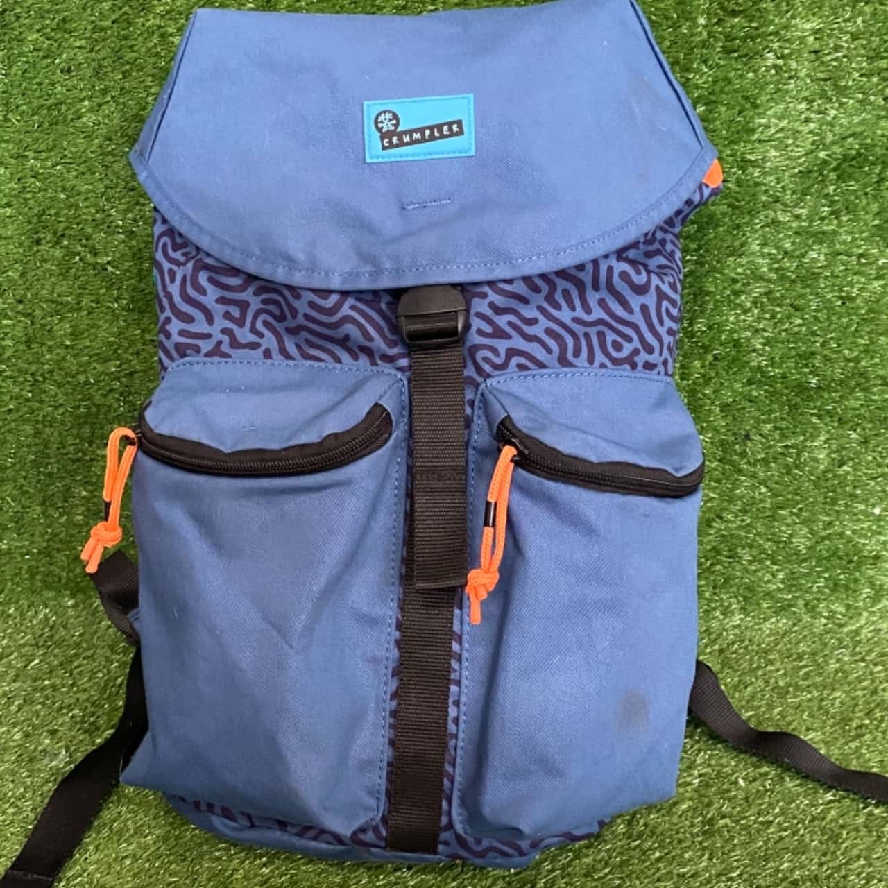 Crumpler Blue and Orange Kids Backpack (s)